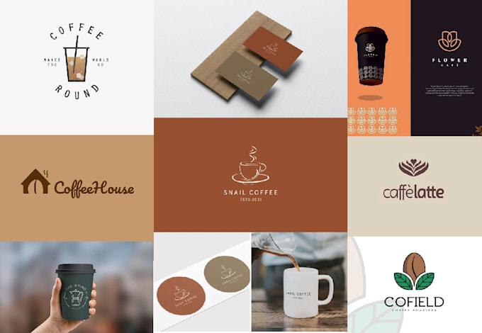 Design unique and creative coffee shop logo for you by Mehrunnisa_rind ...