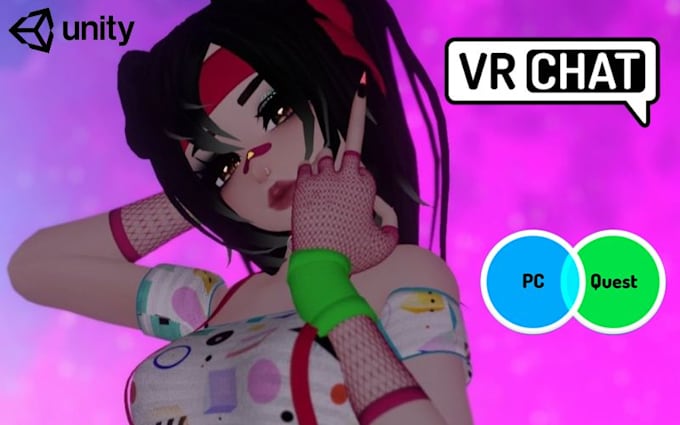 Do custom 3d models vrchat vrc avatar furry vtuber model vr chat avatar for game by Habbualli ...