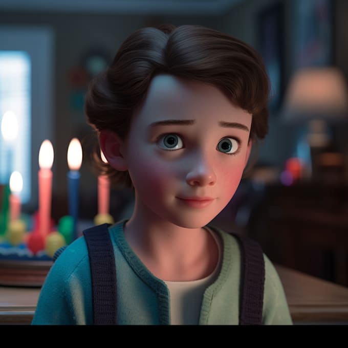 Create multiple disney animations of you and others by Showcaseai | Fiverr