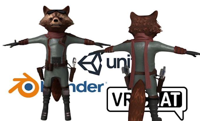 Model fancy and realistic vrchat avatar, furry avatar and vrchat outfit ...