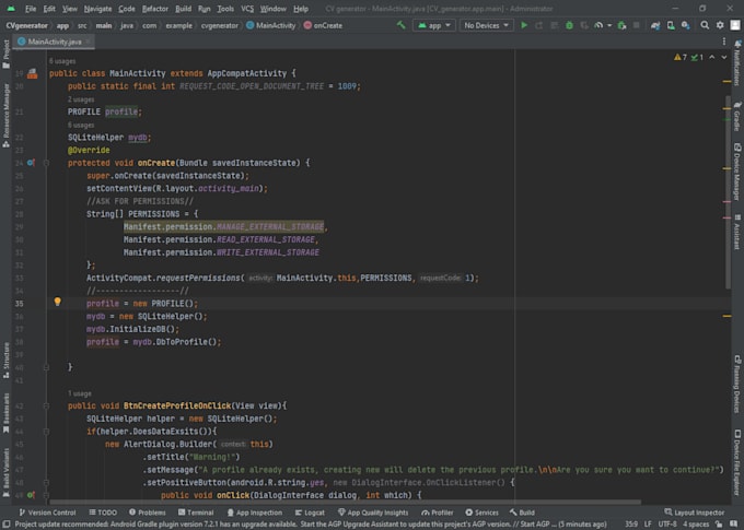 Develop android apps using java and android studio by Mohammadaafaq ... Develop android apps using java and android studio by Mohammadaafaq ...