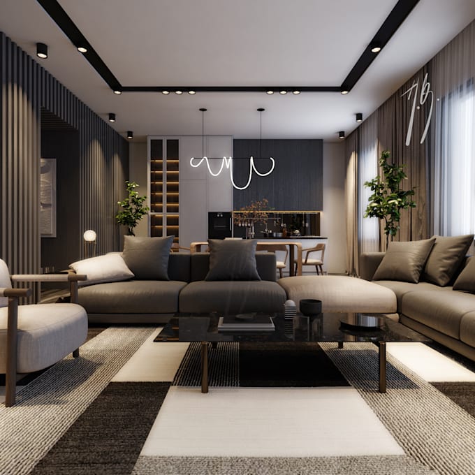 Plan architecture and interior 2d and 3d shots by Hani_gaafar | Fiverr