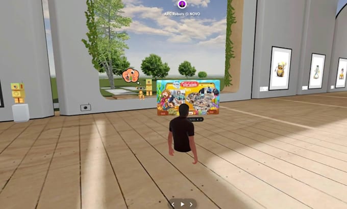 Create spatial io metaverse spaces by App9xx | Fiverr