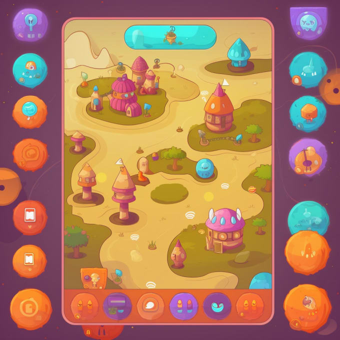 Design 2d educational game assets and 2d animations by Amnahsaleem | Fiverr