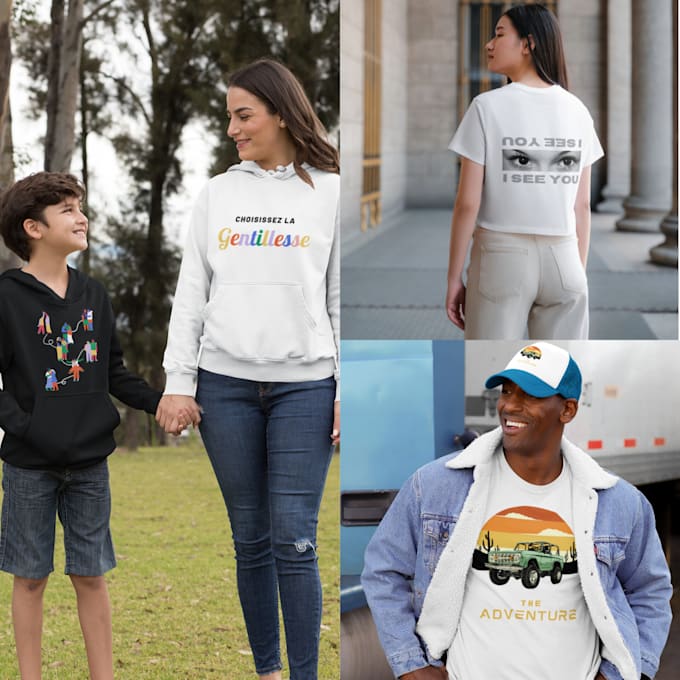 Create 300 realistic hd tshirt mockups by Fraservice01 | Fiverr