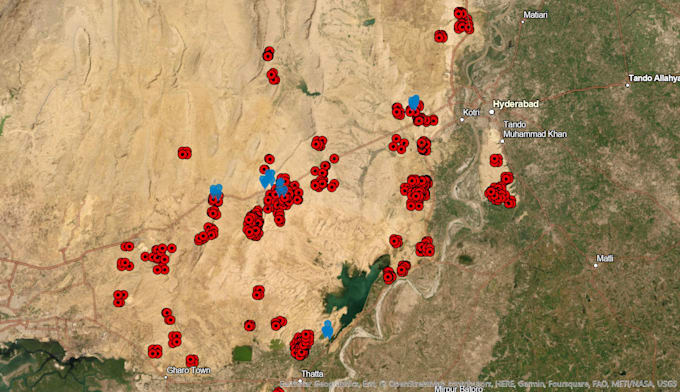 Do mapping,spatial analysis ,excel,csv,gps , gis data map arcgis by Suhail_sarwar78 | Fiverr