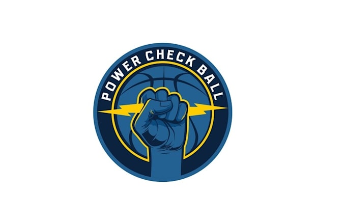 Power check ball sports podcast logo by Susan_villegas | Fiverr