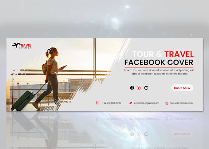 Create a professional facebook cover and profile picture by Faiz_ilham ...