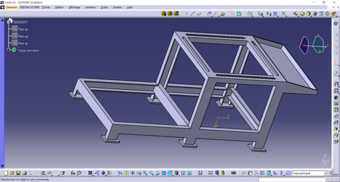 Creat professional 3d modeling with catia by Yassinemada | Fiverr