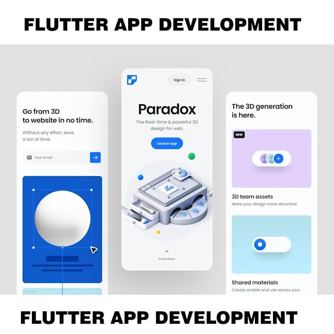 Develop Flutter Mobile Application For Android Ios Flutter Dart Or React Native By Mario App1