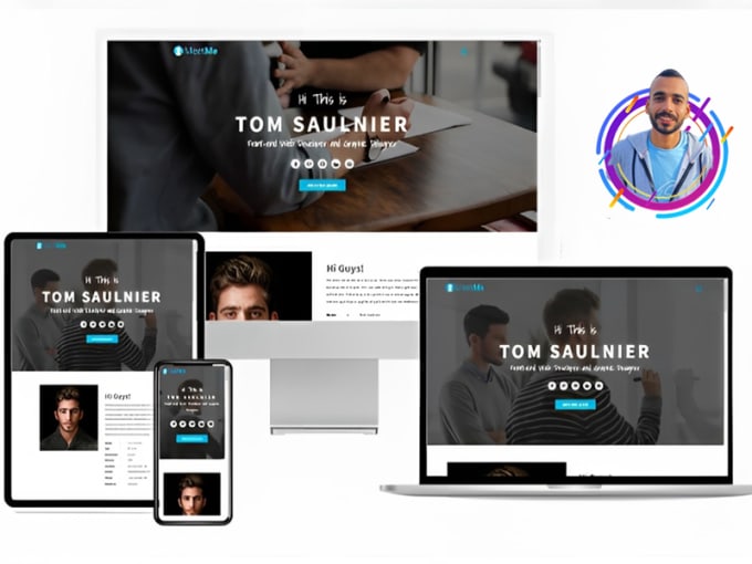 Create personal , business portfolio website by Modykrima | Fiverr