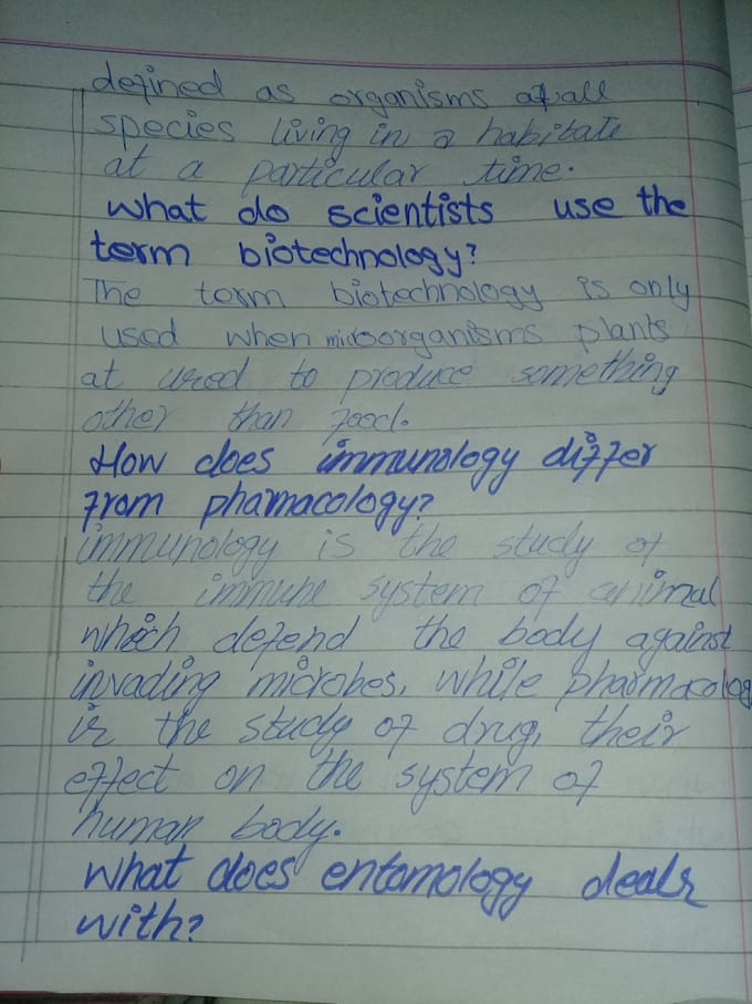 Do handwriting of any document assignment text notes and assignment ...