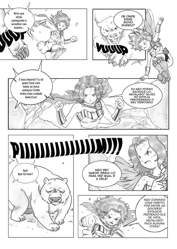Do comics and webtoon page for you by Apenasumchico | Fiverr