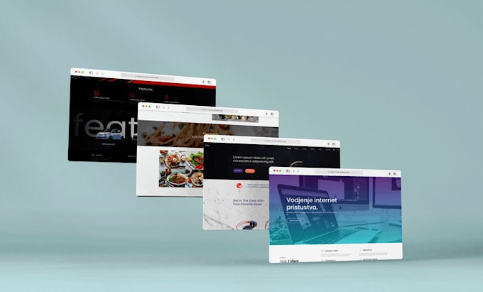 Design Website Responsive Using Html Css Bootstrap Website By Syedammarali751 Fiverr 6789
