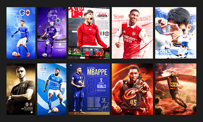 Create a sport graphic by Jmgrxphics | Fiverr