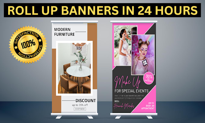 Create a unique retractable banner design in 24 hours by Shivam ...