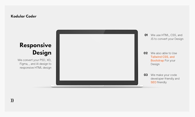 Convert your ui or ux design into an html website by Kodularcoder | Fiverr Convert your ui or ux design into an html website by Kodularcoder | Fiverr