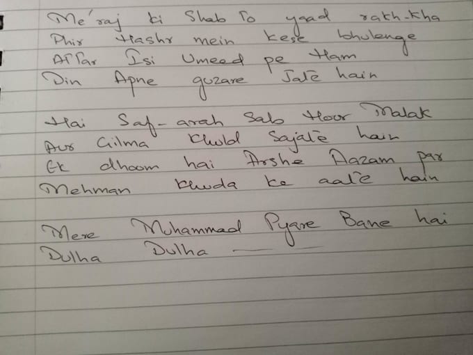 Handwritten notes with impressive handwriting by Kdpbookdesigner | Fiverr