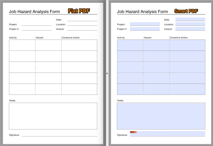 Make pdf fillable document by Forhadzahir | Fiverr