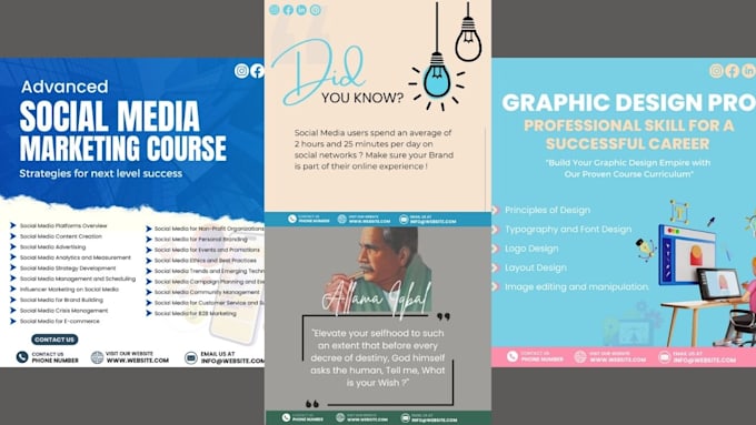 Design posters on canva, canva poster design, social media posts design ...