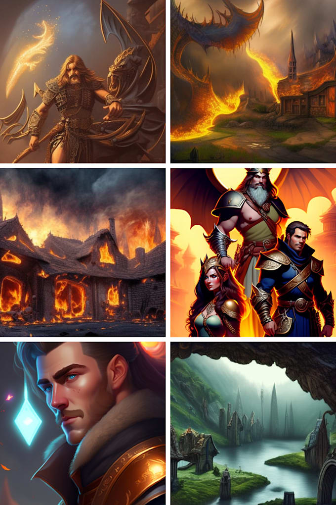 Make character and location art for your dnd worlds fast by Thurstans ...