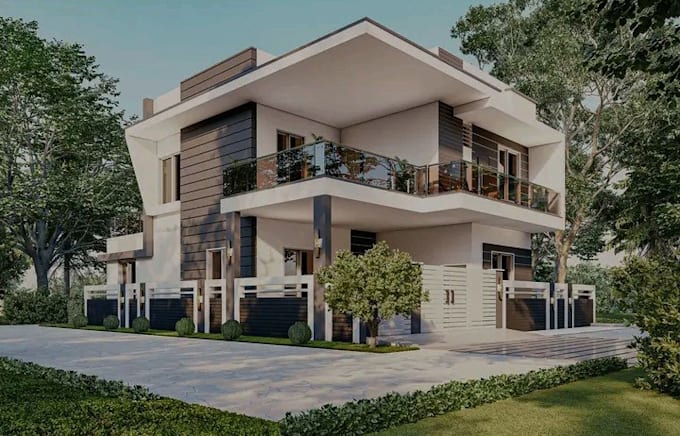 Create 2d floor plans, 3d exterior or interior house rendering, visualization by Ignite_tech2 ...