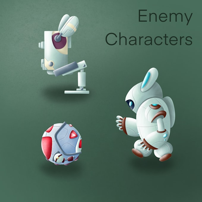 Create cartoony game graphics by Marynaviartseik | Fiverr