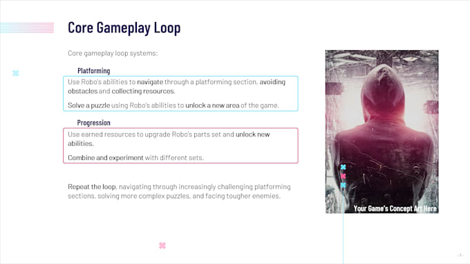 Develop the game design documents for your game prototype by ...