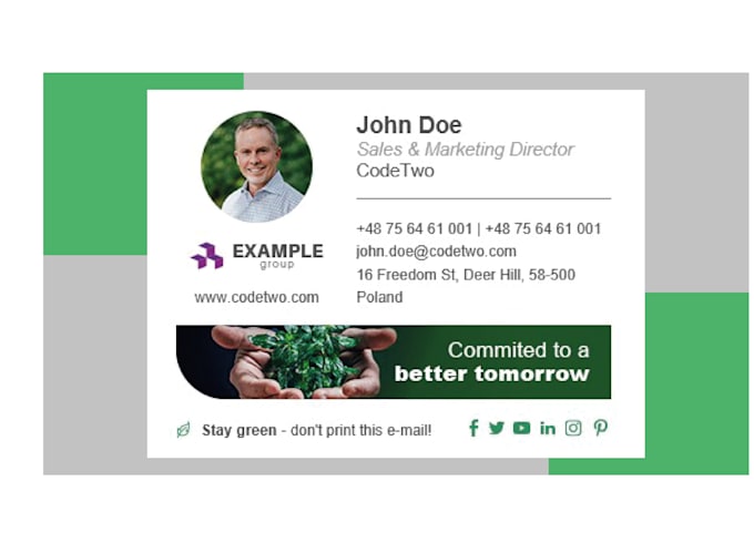 Create html email signature by Coskunber | Fiverr