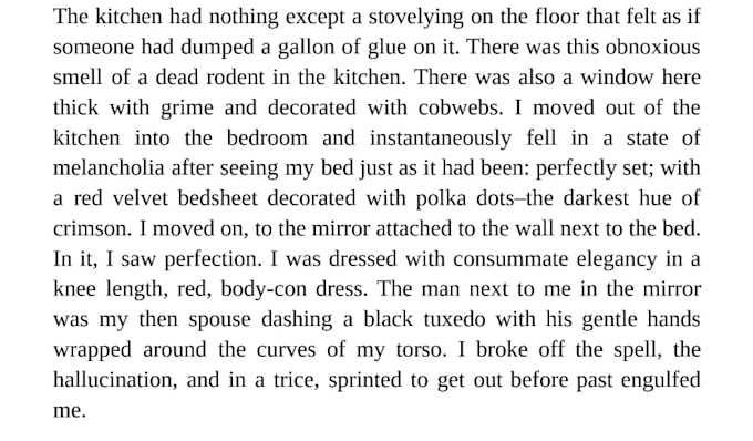 Write short romance, horror, depressive, or sad stories for you by ...