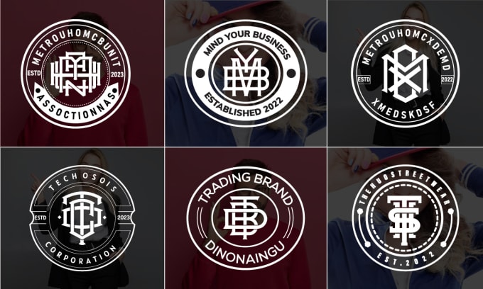 Do Initial Letters Monogram And Urban Streetwear Clothing Brand Logo By