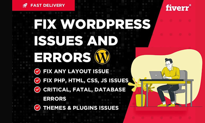 Fix Wordpress Website Issues Errors Bugs Html Css Elementor Pro Divi