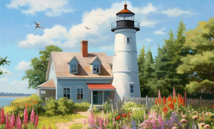 Create stunning graphics based off your description by Jamieacary | Fiverr