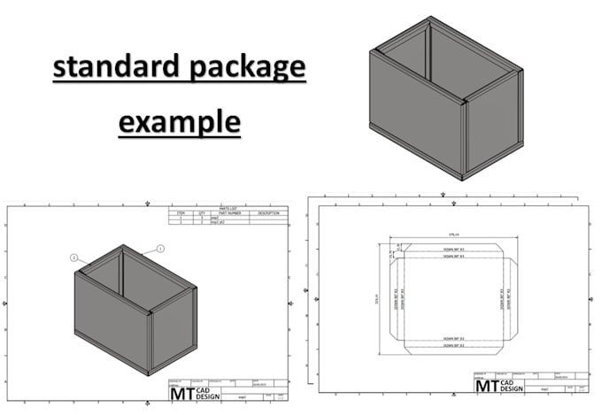 Design sheet metal products for manufacturing by Mtcaddesign | Fiverr