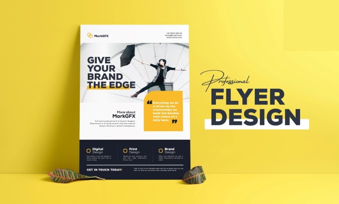 Create sale flyer design , one pager, sell sheet and business flyers by ...