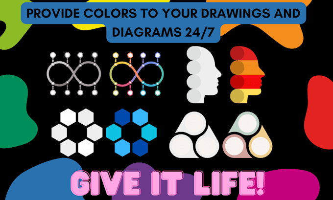 Color code your 2d or 3d drawings and diagrams with legends by ...