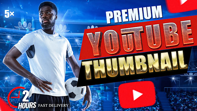 Design killer youtube thumbnail in two hour by Ajithkumara591 | Fiverr