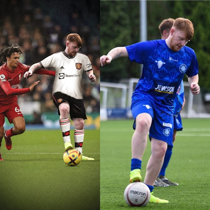 Edit your football photos to make you look pro by Cls_graphix | Fiverr