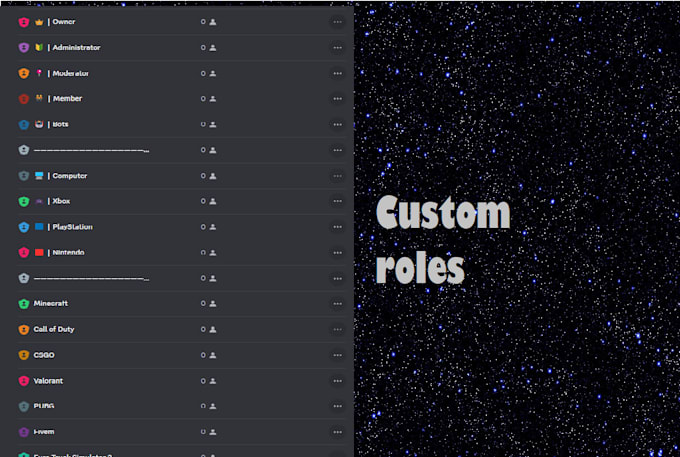 Create a minecraft fivem gaming discord server by Darklord737 | Fiverr