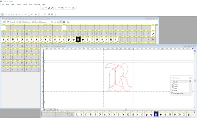 Create any custom font and typography font design quickly by Vectorever ...
