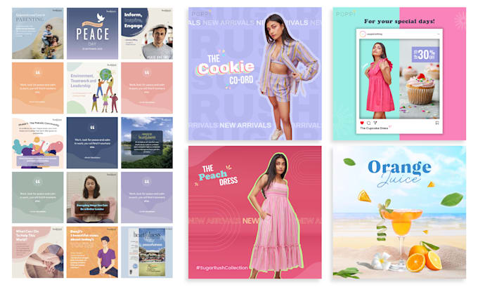 Design attractive social media posts by Aditidixit9 | Fiverr