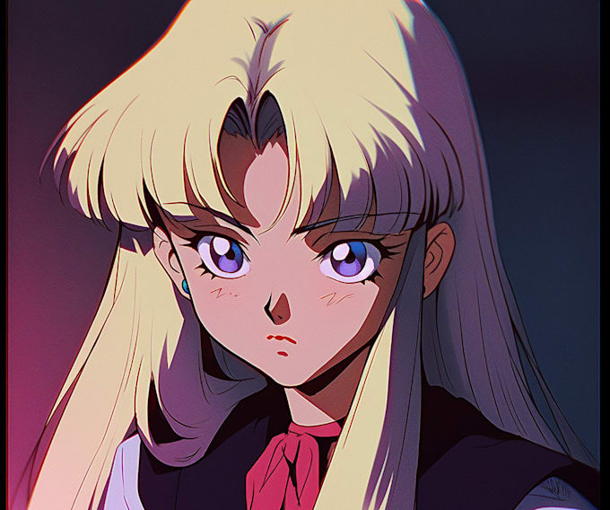 Create retro 90s 80s anime art by Animearte | Fiverr