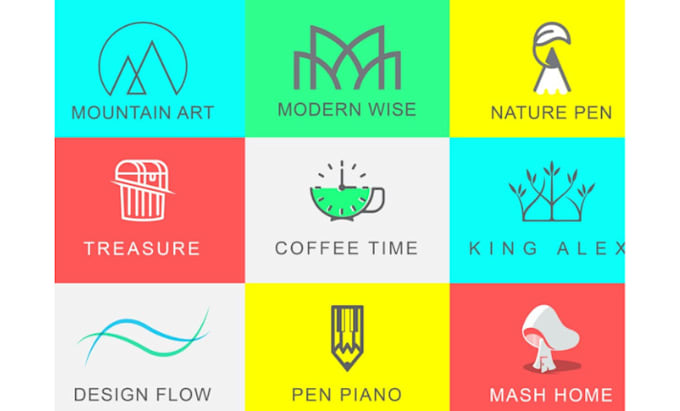 Do 3 minimalist logo designs for you by Murtezakhan | Fiverr