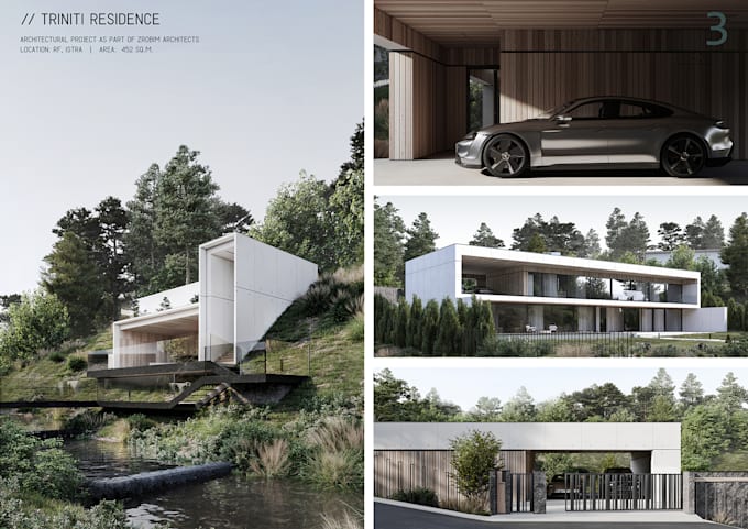 Create an architecture schematic design package by Kw_btnung | Fiverr