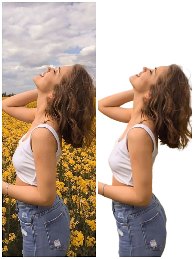 Cut out images remove background fast by Lilyarts19 | Fiverr