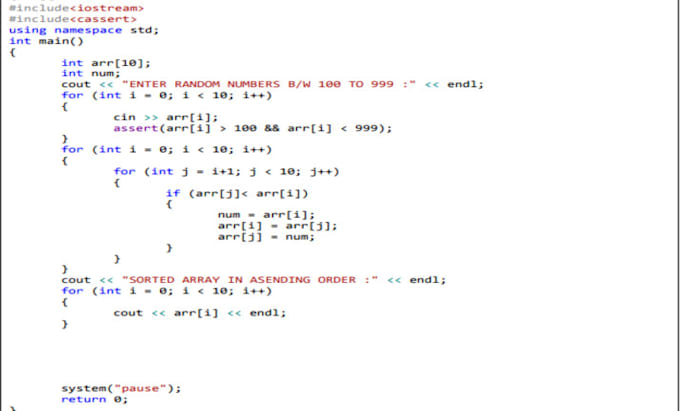 Do Cpp Codes Of Assignments And Projects For You By Sohaibshouka589 Fiverr