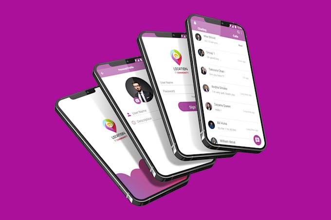 Design creative mobile app ui ux for ios and android by Ayman_aldaour | Fiverr