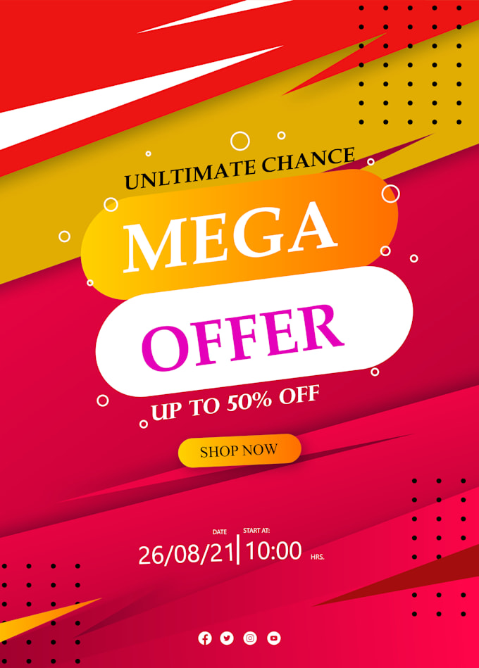 Design amazing sale flyers, sheet flyers, mockup flyers, by Shahidgupchani | Fiverr