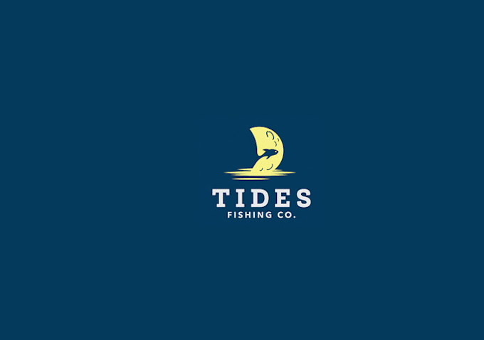 Design acknowledged and trusted tides fishing company logo by Sid_hane ...