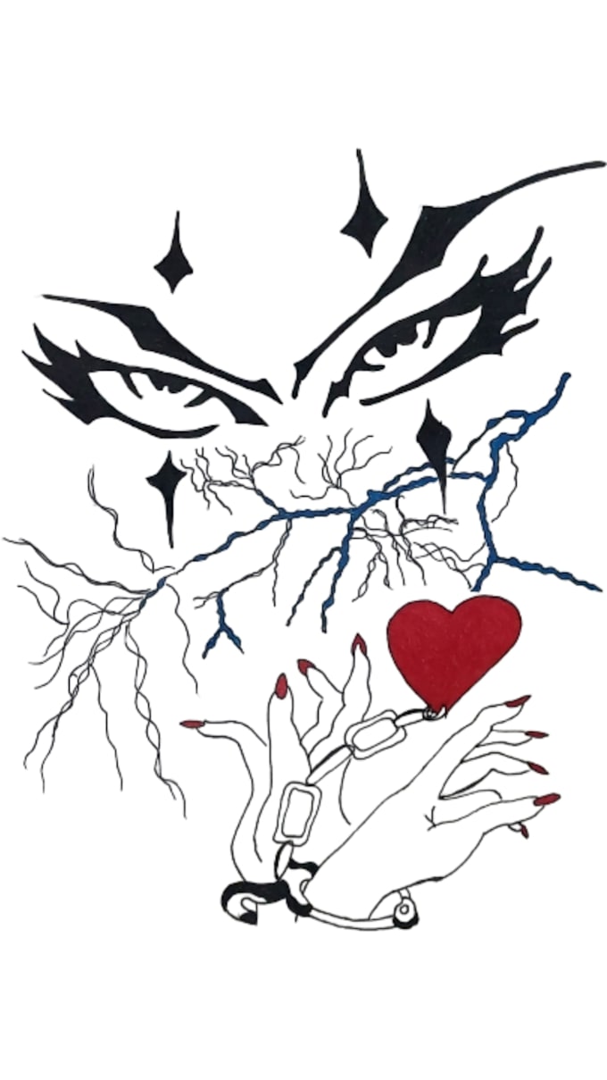 Draw my emotions and feelings by Melna_pantera | Fiverr